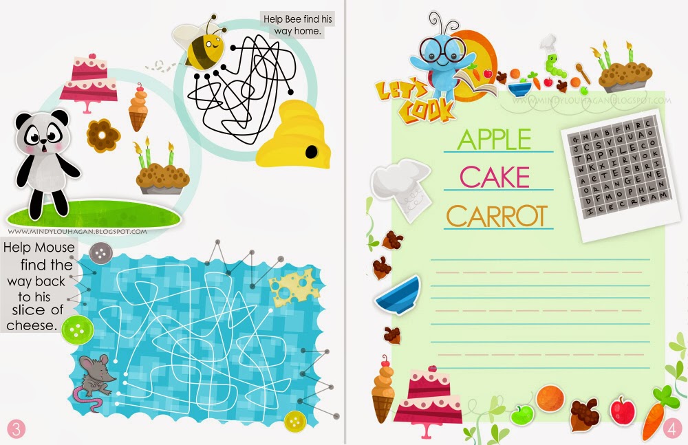 My Art World : Activity Sheets / layouts