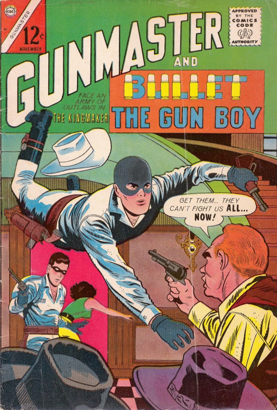 Old-fashioned Comics: Gunmaster and Bullet the Gun Boy (#84 – #89) 1965 ...