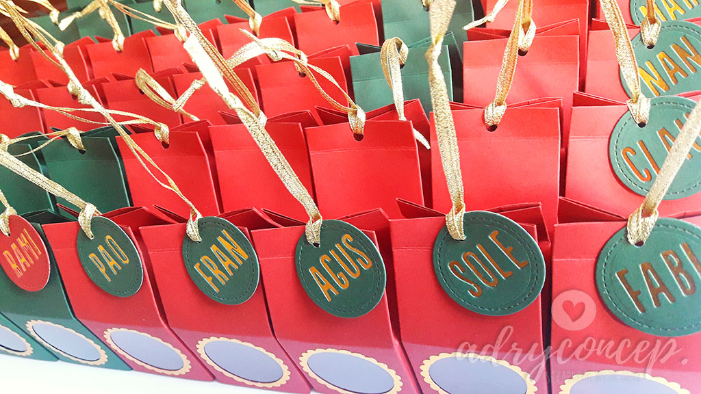 CAJITA PARA NAVIDAD "CHRISTMAS STARTS" - Adry Concep - Scrapbook with Love