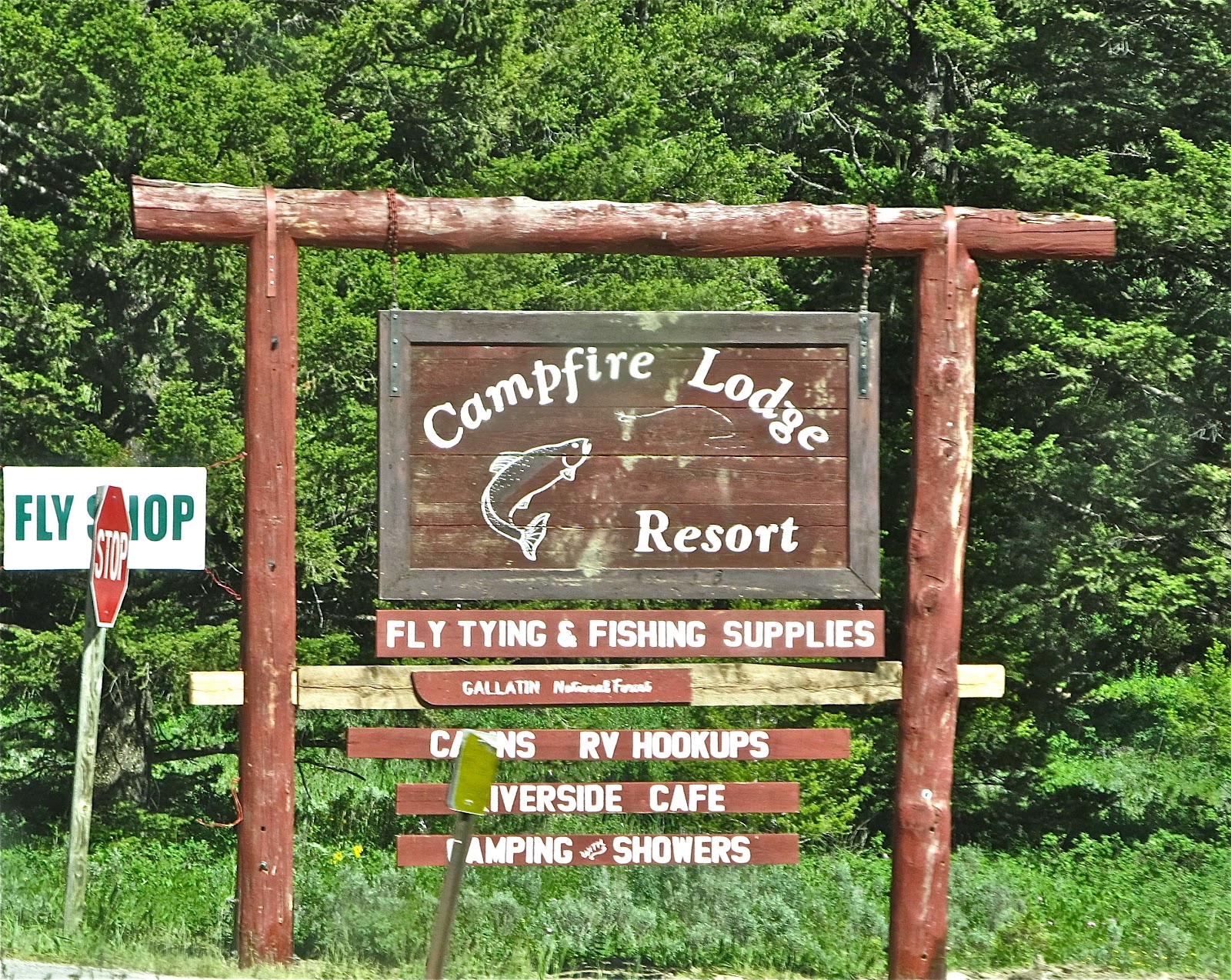 "CALGARY STAMPEDE TRIP": "CAMPFIRE LODGE - MONTANA"