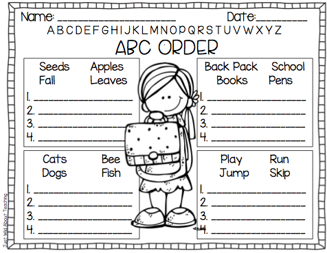 Just Wild About Teaching: Staying Busy in September!