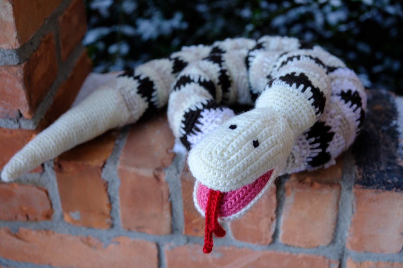 meo my crochet: Crocheted Snake