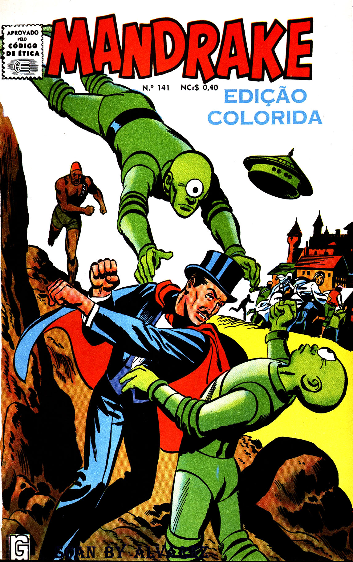 ROCK & QUADRINHOS SCANS: MANDRAKE 141(RGE)-JULHO DE 1968