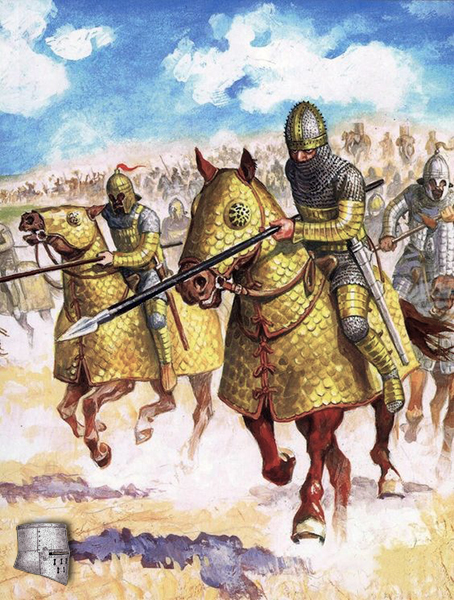 AMO DEL CASTILLO: CATAFRACTI Y CLIBANARII, la caballería pesada de Roma