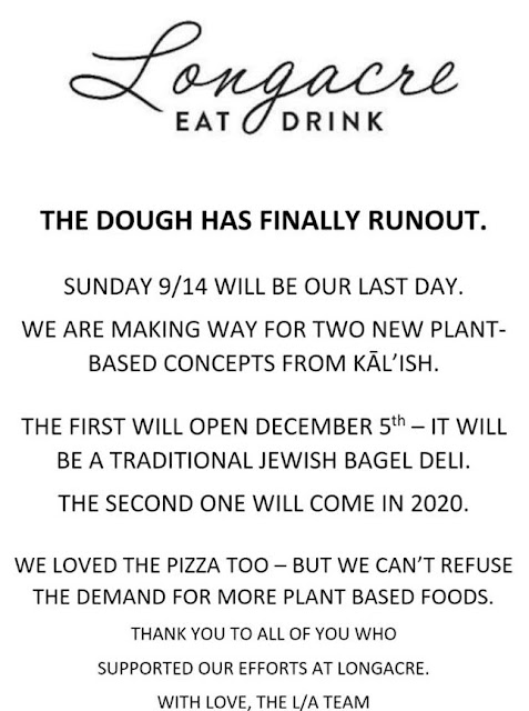 Uptown Update: Longacre To Close To Make Way For More Plant-Based Cuisine