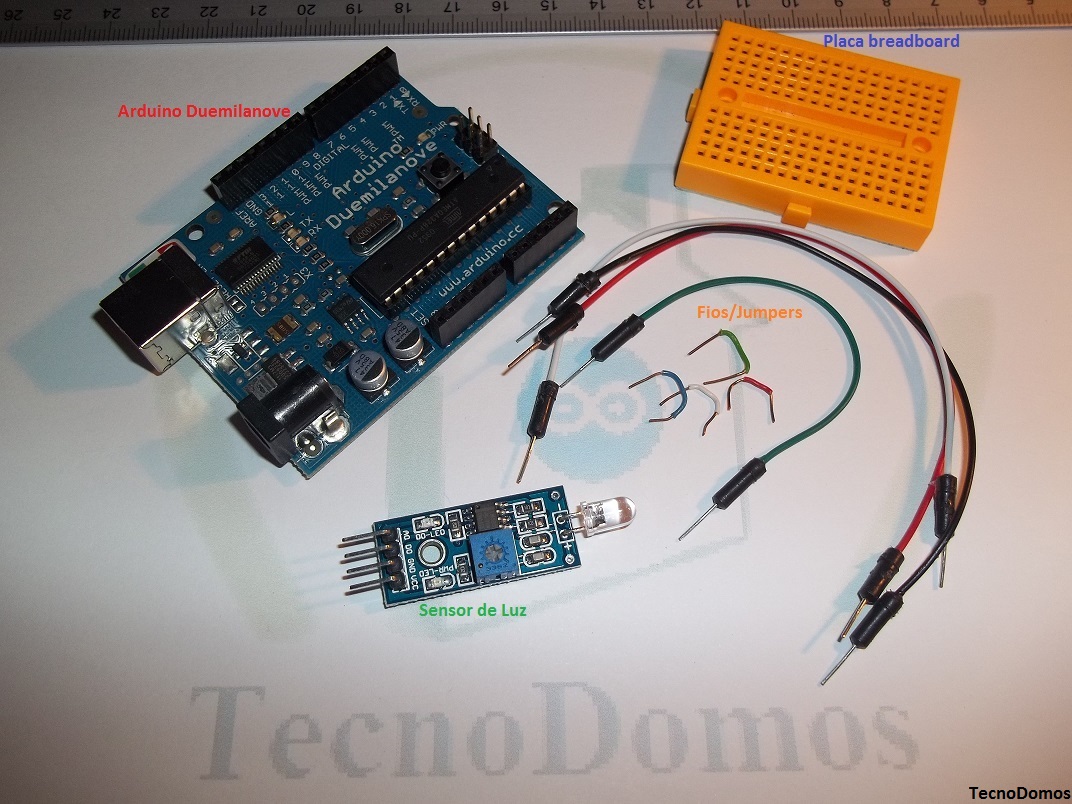 TecnoDomos: Sensor de luz com arduino