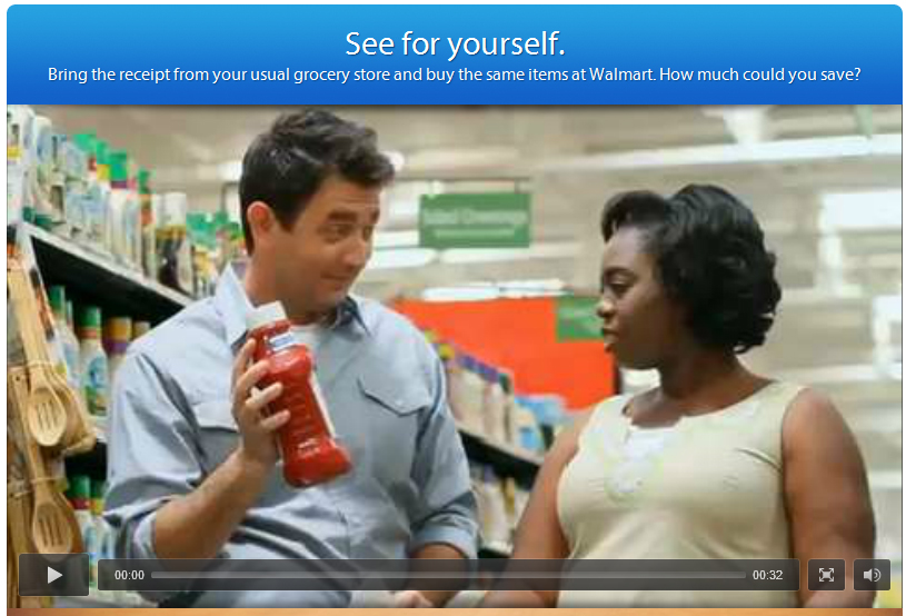 BunGirl Saves: WalMart's "Comparison Shopping Challenge" Ads
