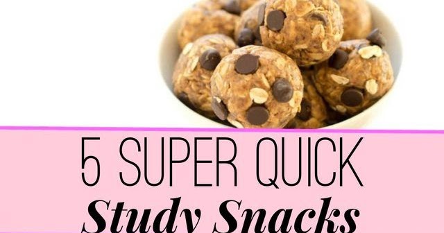 5 Recipes That Make For Quick & Healthy Study Snacks