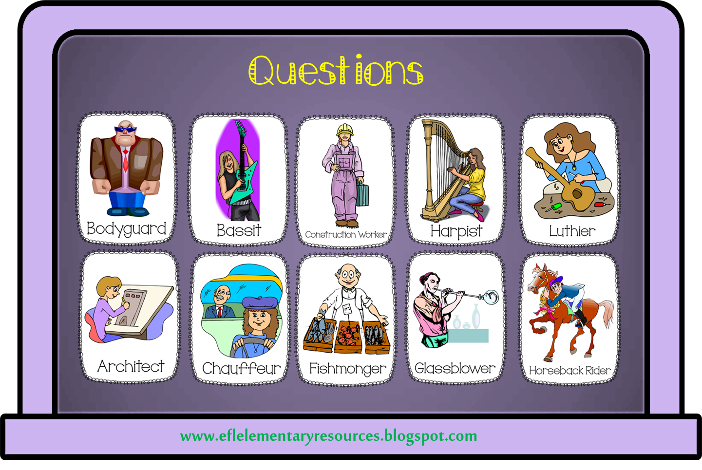 EFL Elementary Teachers: Community Helpers, Jobs and Occupations