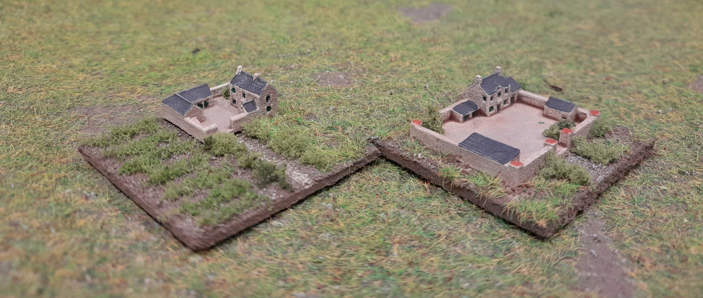 My Wargaming Habit: Walled Farms