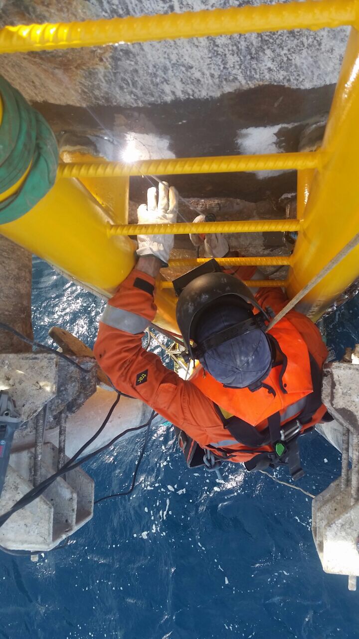 Rope Access Welding: AHRM Rope Access Coded Welding services Perth WA ...