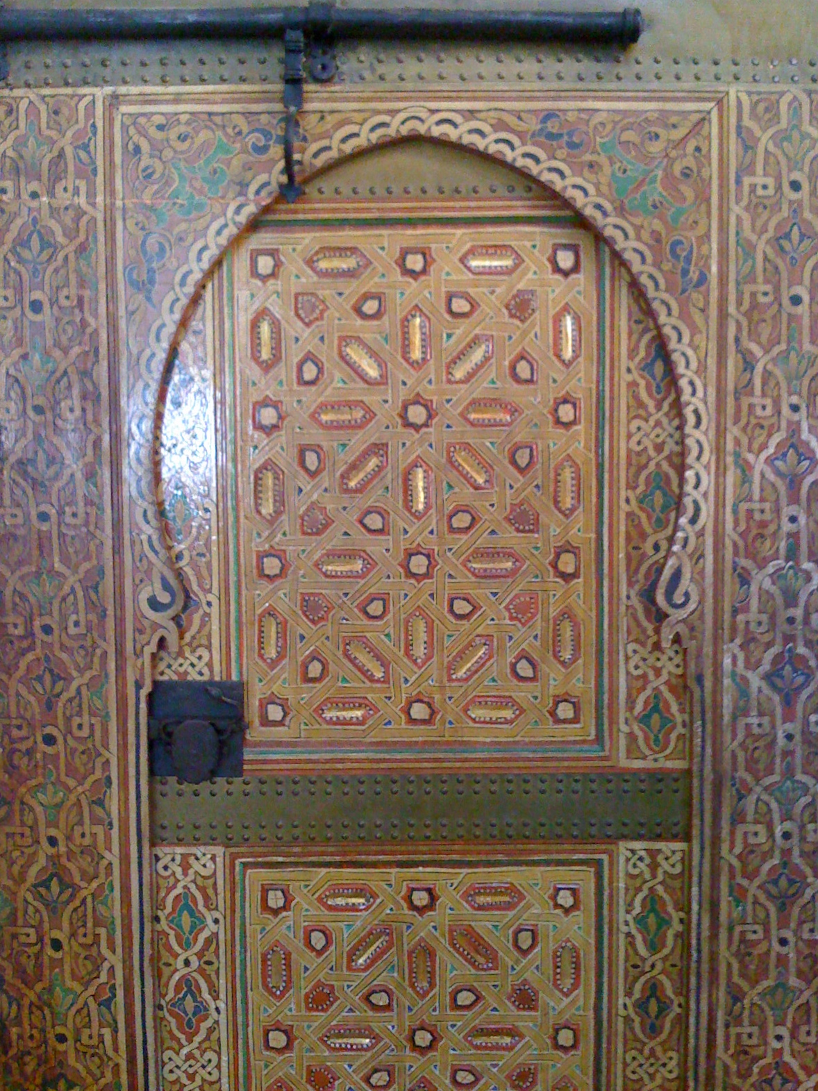Gingham & Gold: Moroccan Doorways