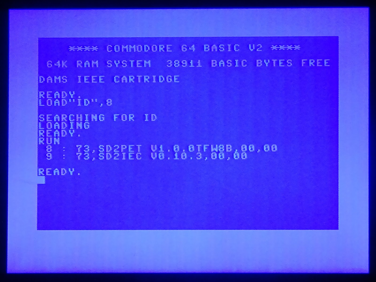 Tynemouth Software: Commodore 64 IEEE-488 Cartridges and the SD2PET future