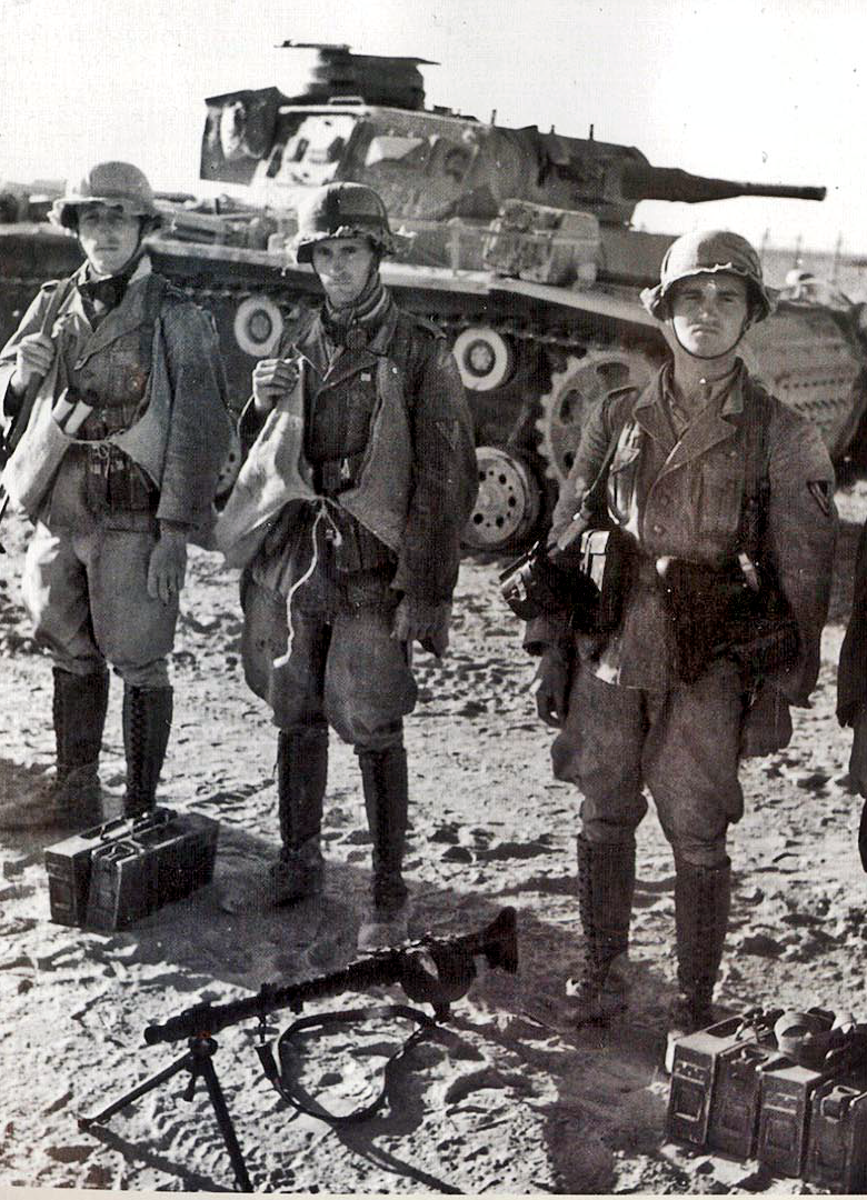 NAZI JERMAN: Foto DAK (Deutsche Afrikakorps)