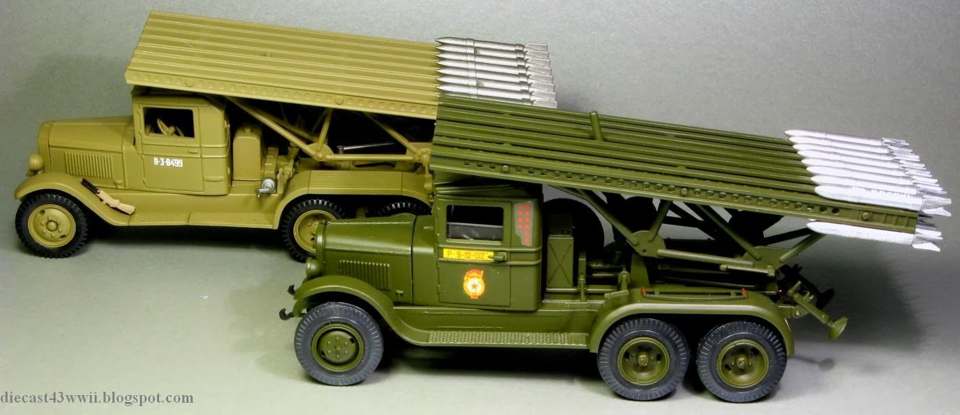 Military scale models: ZIS-6/BM-13 Katyusha. Atlas & Miniclassic