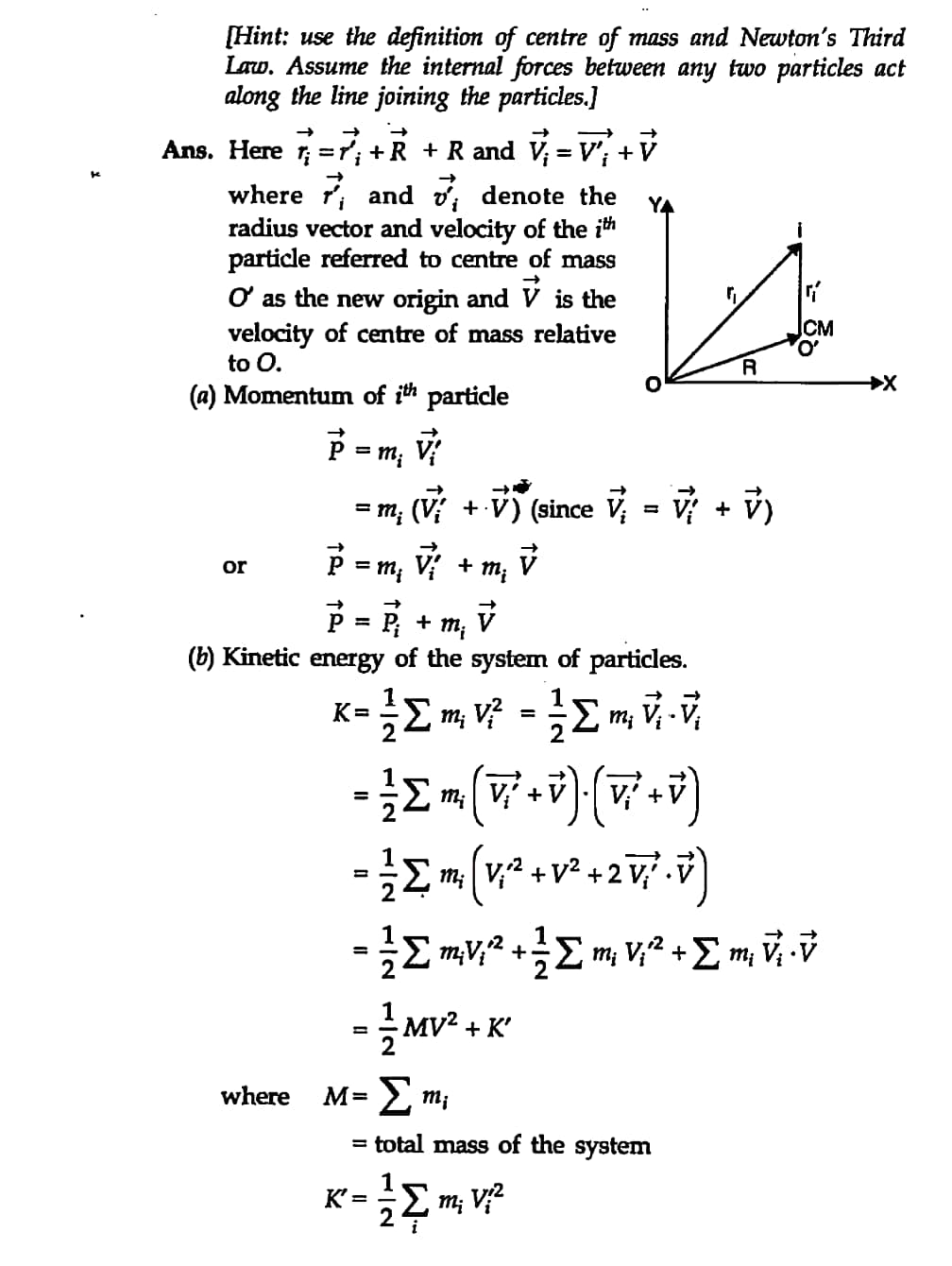 System of particles class 11 physics - Studypur