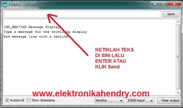 Arduino part 13. Cara membuat Running Text dot matrix (8x32 ...