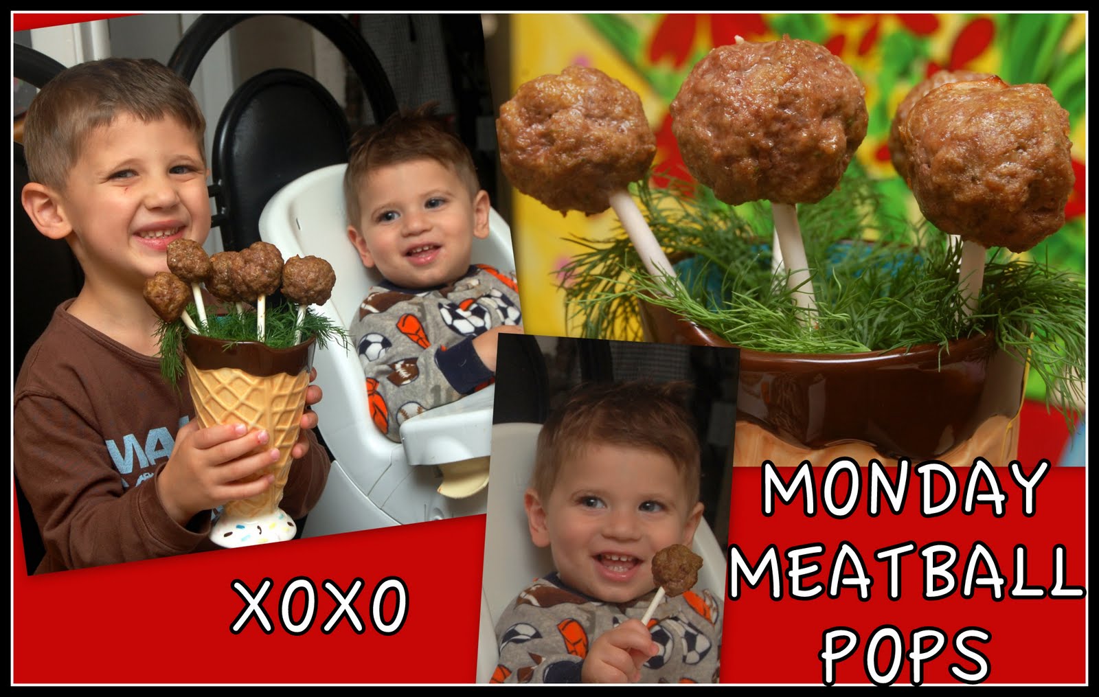 MONDAY MEATBALL POPS! - Hugs and Cookies XOXO