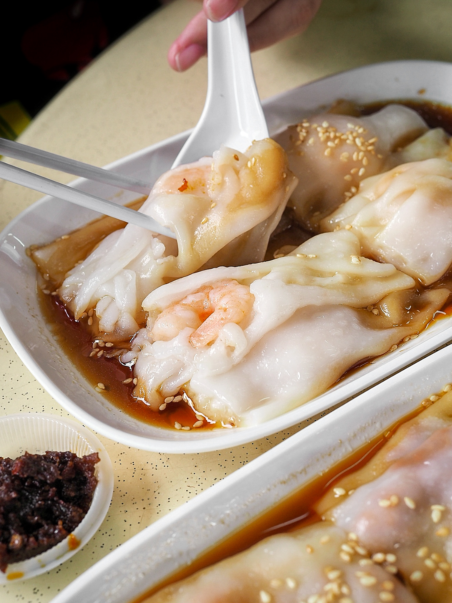 MightyFoodie: Chef Wei HK Cheong Fun - Ex-Head Dim Sum Chef at Peach Garden