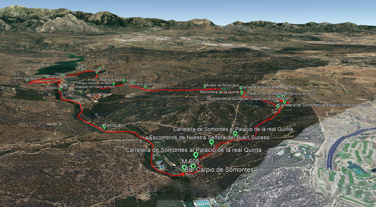 Grupo Mágico de Senderismo Miércoles con Antonio: Excursión 547: Integral Monte de El Pardo