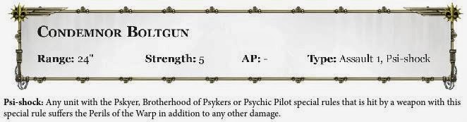 How to Lose at 40k: Condemnor Boltgun Update