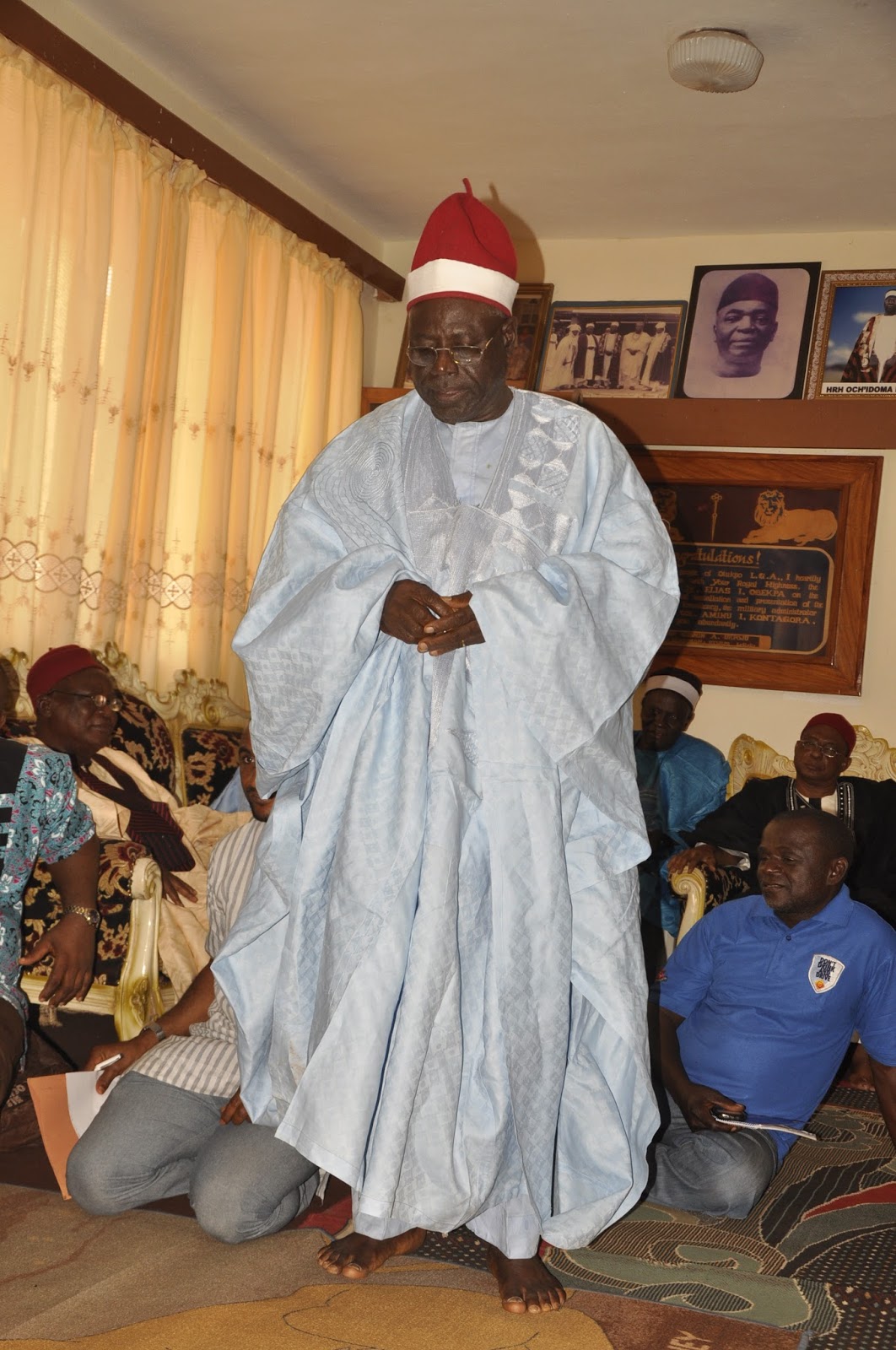 SHOCKER! Alekwu has chosen you - Dan Onjeh told at Och'Idoma Palace ...