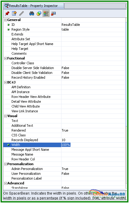 Oracle Applications Oracle Application Framework Oaf Creating Search Page