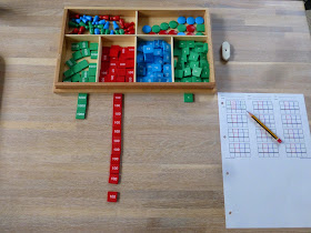 Family FECS: Montessori Activity: Stamp Game - Dynamic Addition