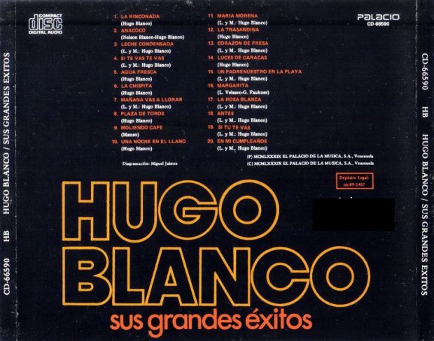 Luz Cámara Música - Sólo para Melómanos: Hugo Blanco y Su Conjunto ...