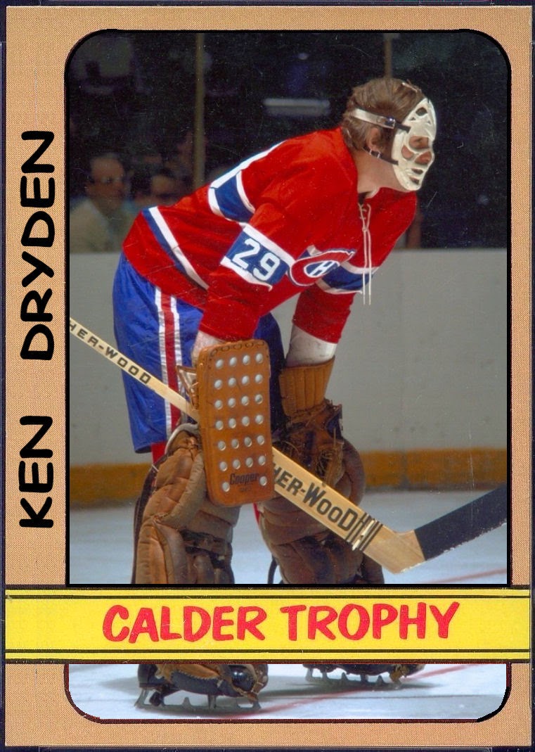 Cards That Never Were: 1972-73 Topps Calder Trophy - Ken Dryden