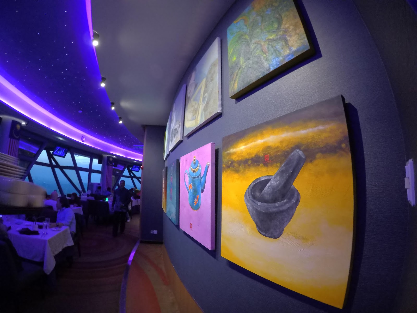 Atmosphere 360 revolving restaurant @ KL Tower