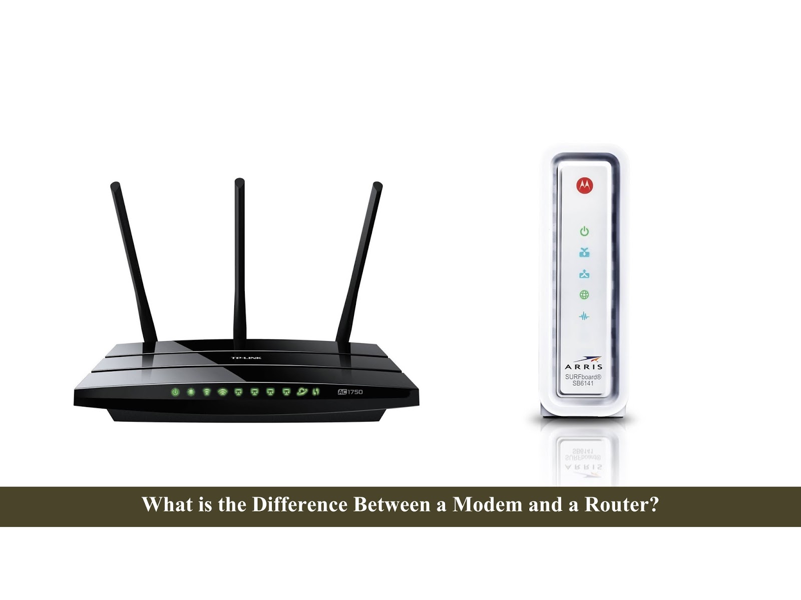 Difference between modem and router – Lys for kjøkkenet