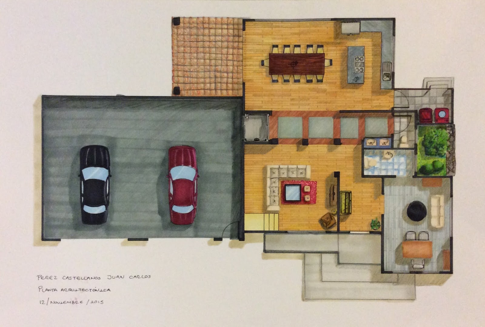 Arquitectos en Proceso: Planos Arquitectónicos a Color