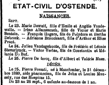 Kortrijk in zichtkaarten: Fossati-Mussely - de uitgever