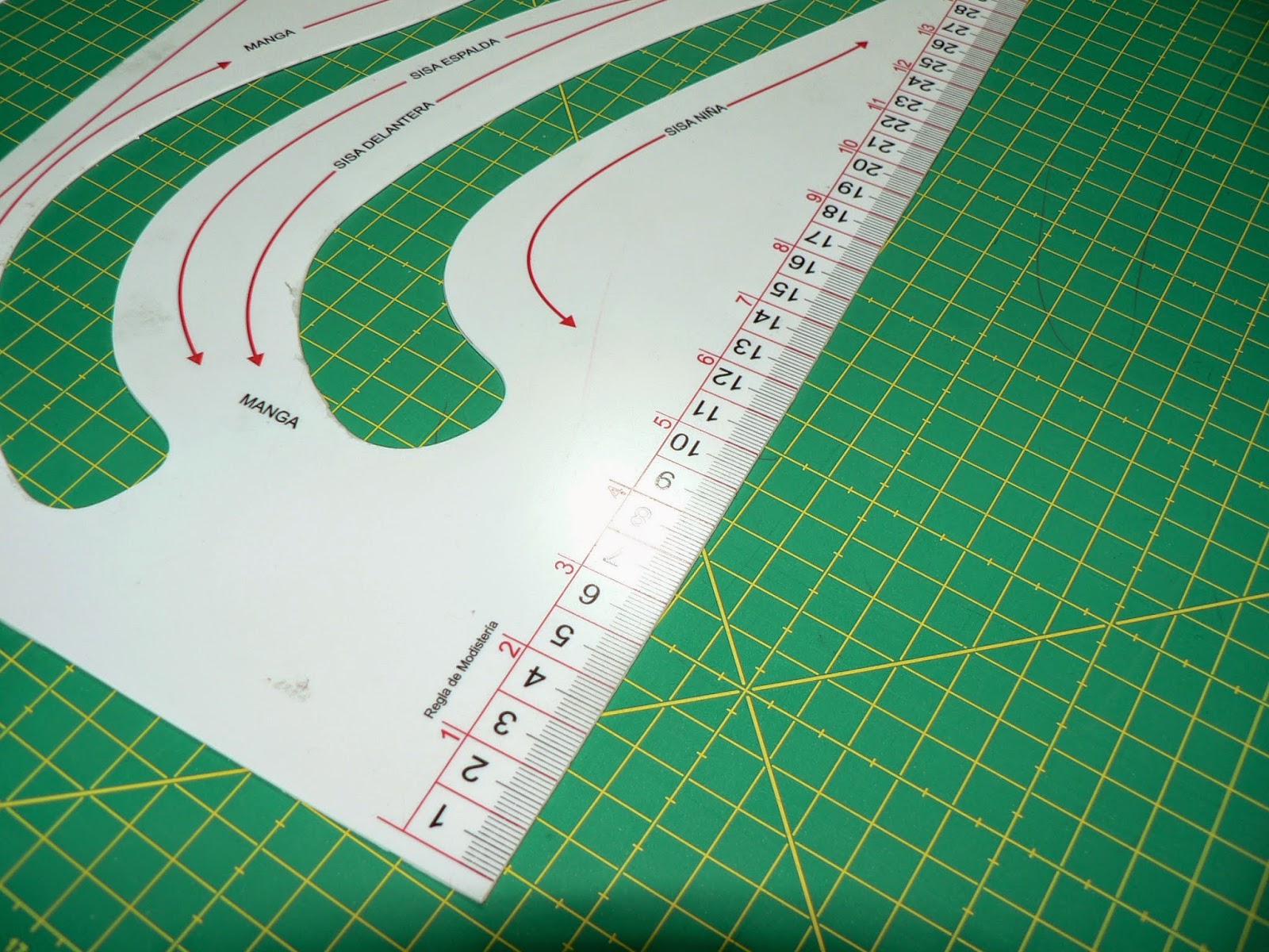 La costurera entrometida: Reglas de patronaje