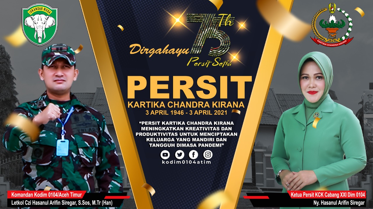 Persit Kartika Chandra Kirana Memperingati HUT ke-75