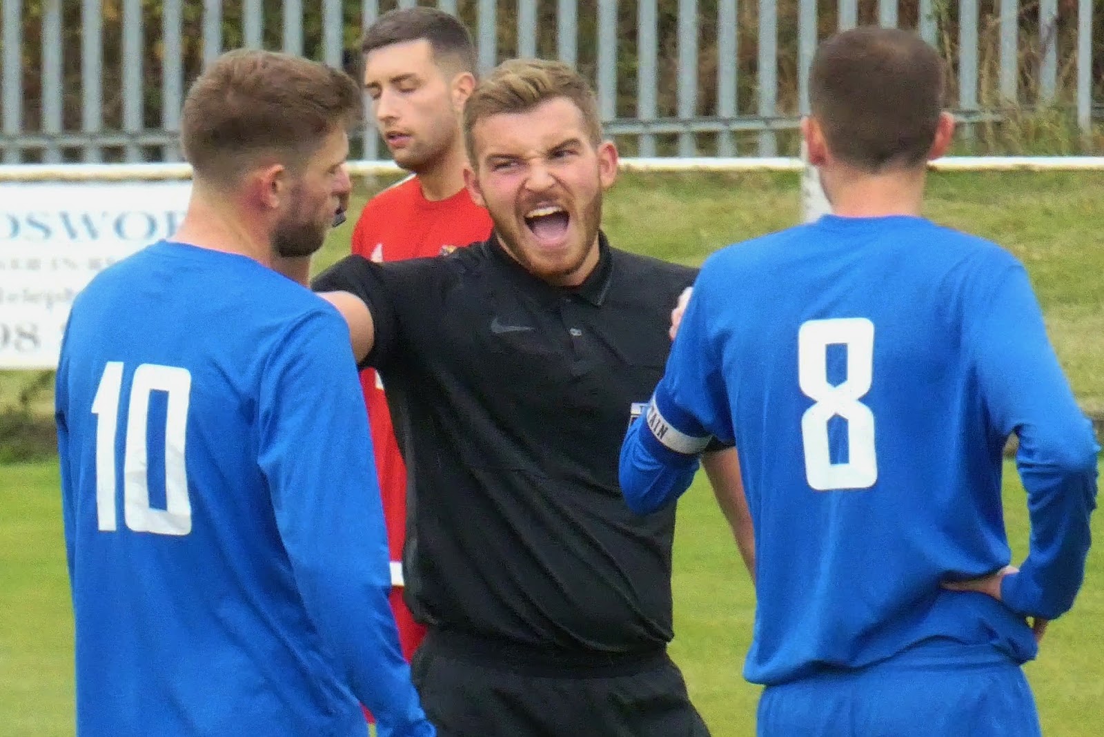 We all stand together: REFEREES WHO NEEDS THEM