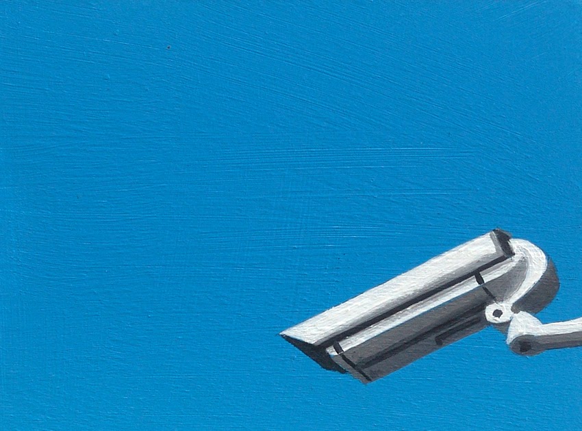 Daily realism paintings by Gerard Boersma: Security Camera 42- Still ...