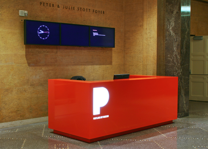 PORTLAND ART MUSEUM RECEPTION DESK | Made | Modern Designs for Modern ...