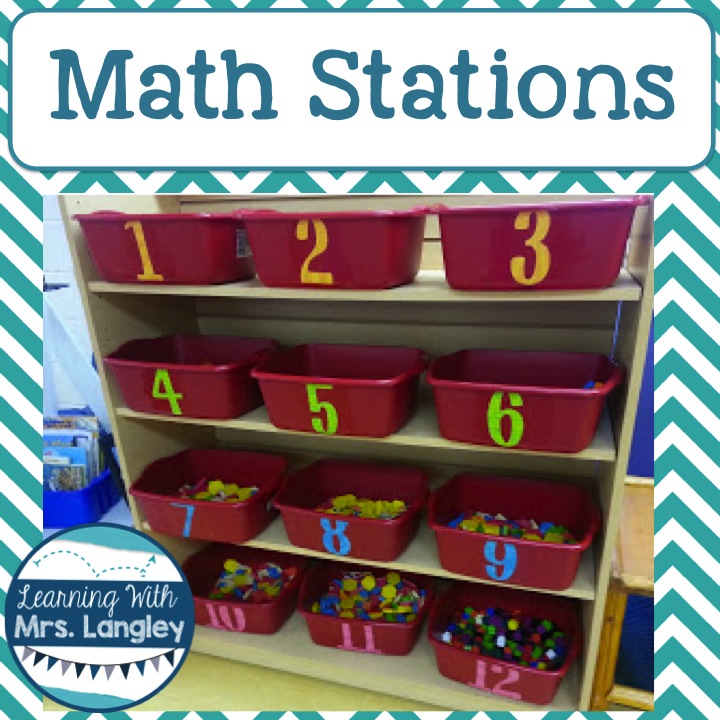 What Worked Well Wednesday: Math Tubs | Learning with Mrs. Langley