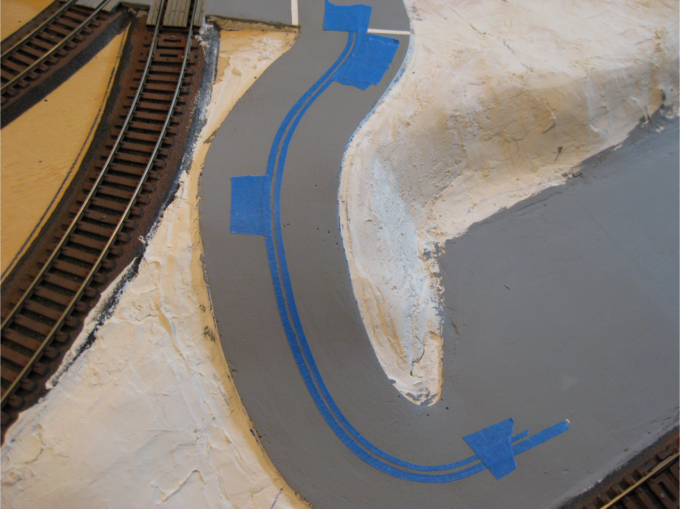 Paving Plaster Roads - TY'S MODEL RAILROAD