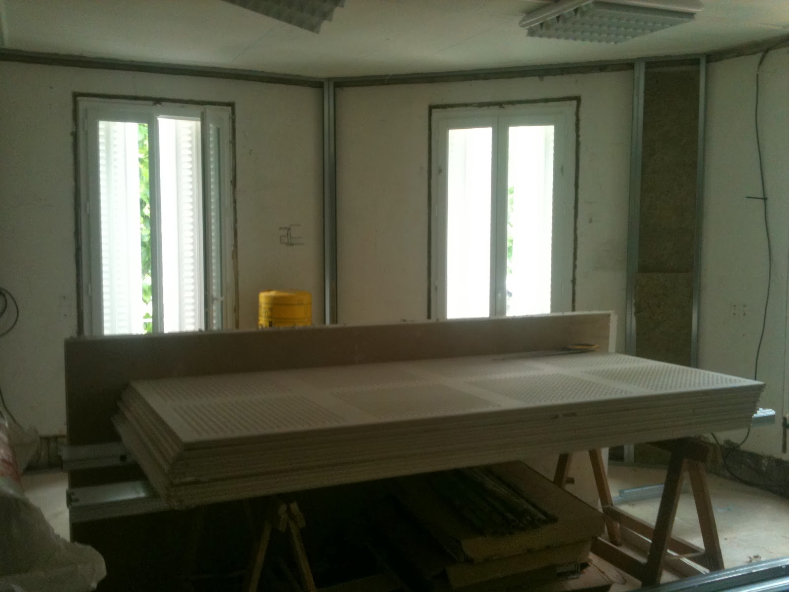 lcch: pose de Placo Gyptone