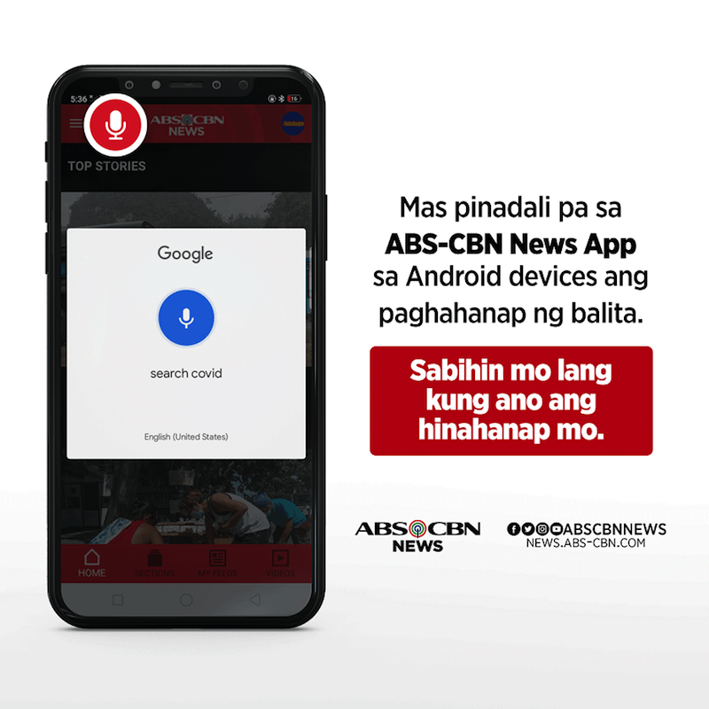 ABS-CBN News app now allows user to listen to articles while on the go