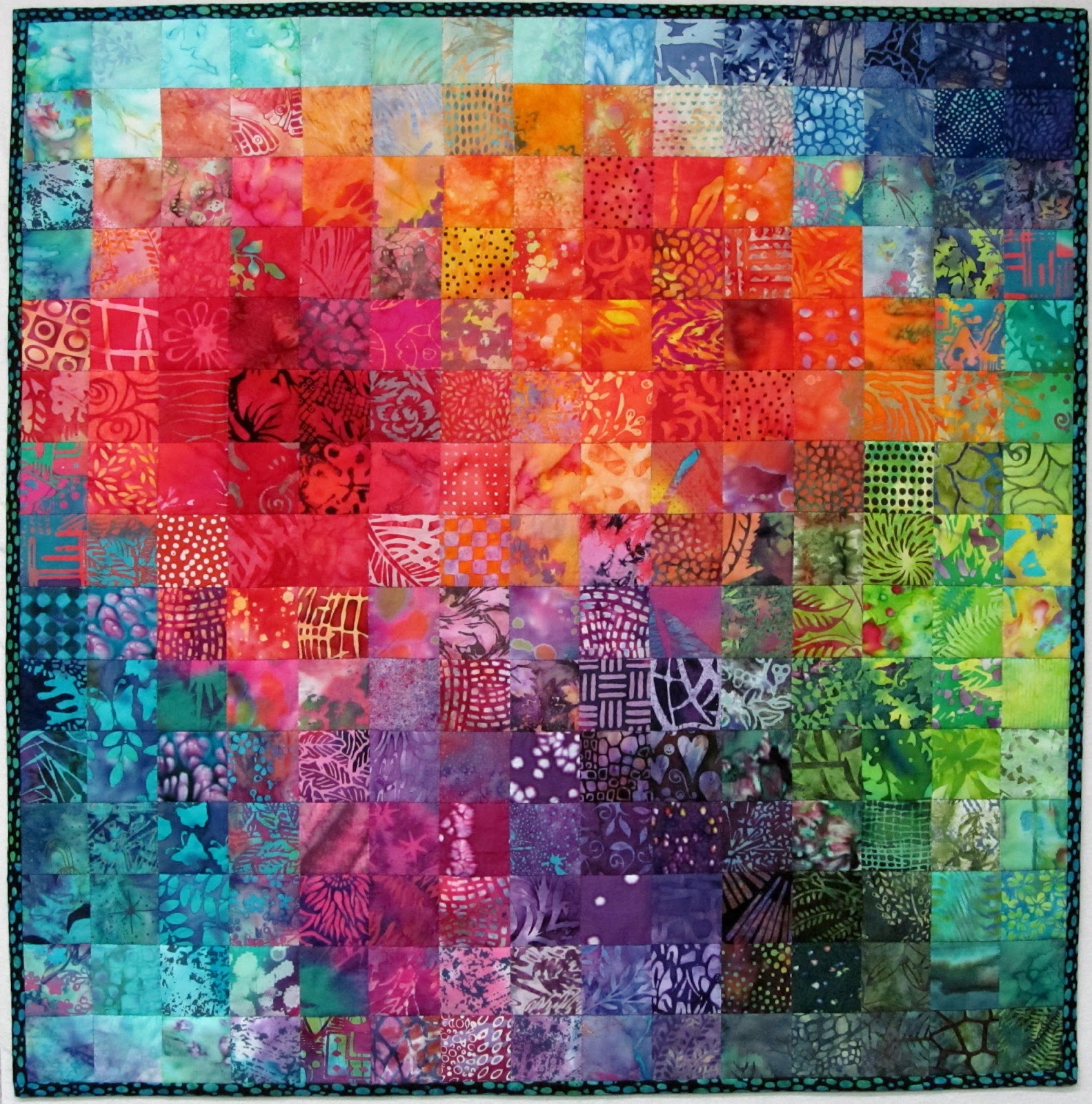 Exuberant Color : My favorite quilts 2015, 16, 17 and 18