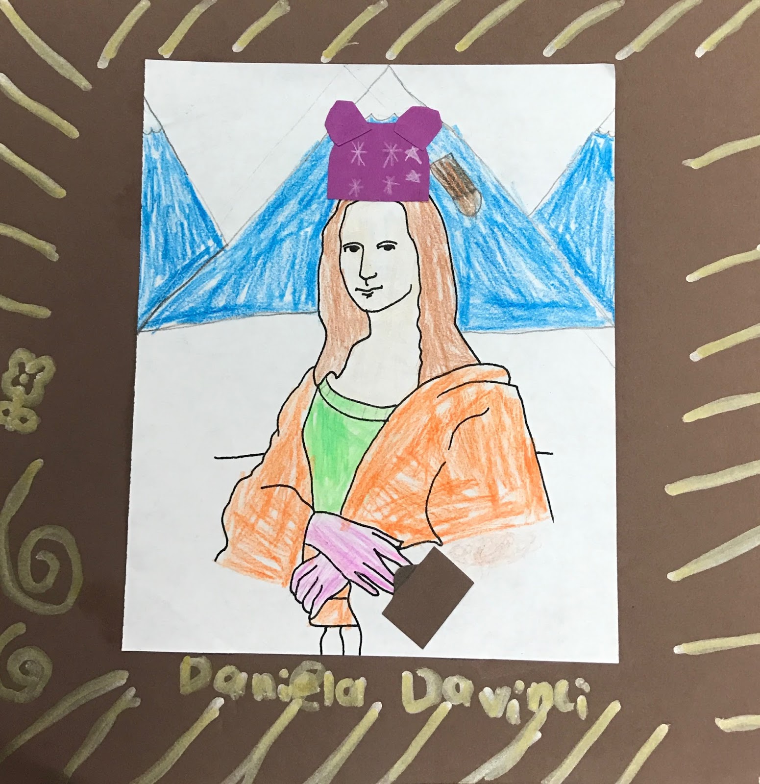 Kathy's Art Project Ideas: Mona Lisa Parody Art Lesson