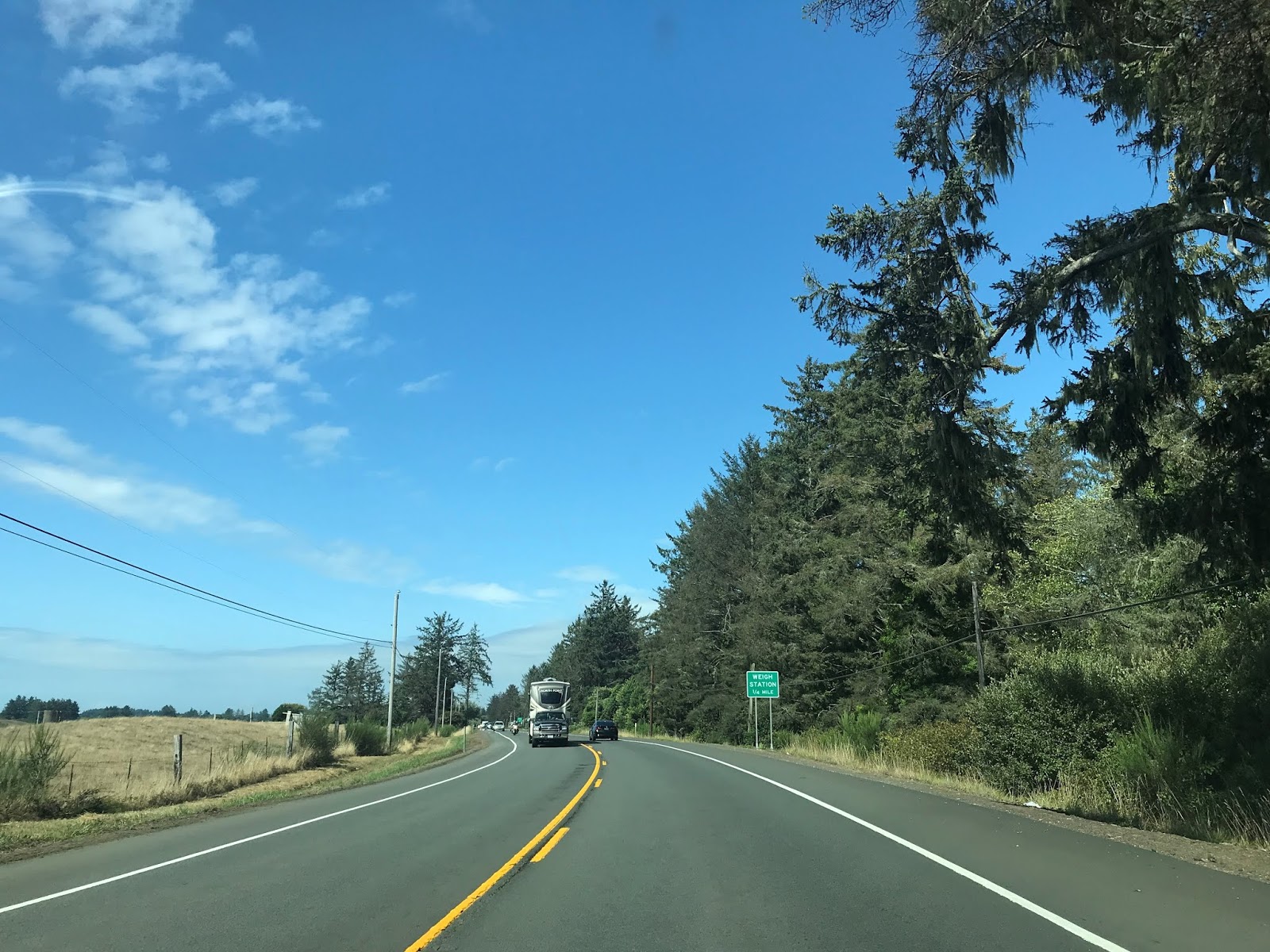 US Route 101 from Cannon Beach, Oregon over the Columbia River via the ...