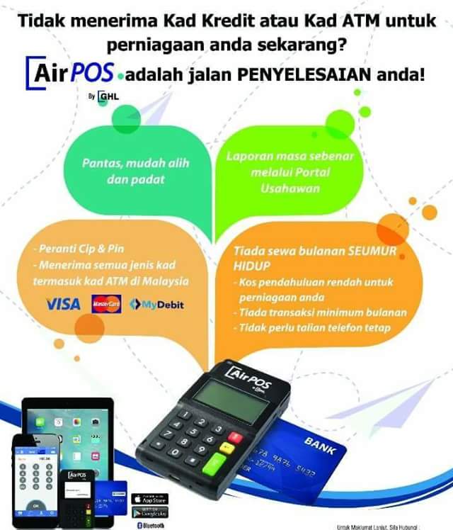 Terminal Kad Kredit , e-Pay & airPOS