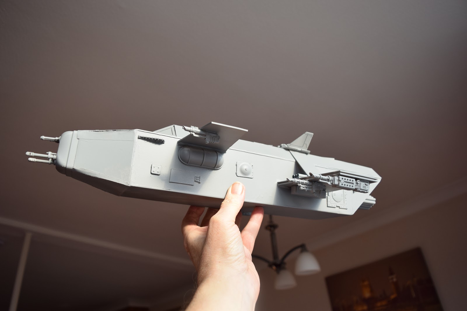 John's Toy Soldiers: Scratch Built Imperial Navy Fury Interceptor P4