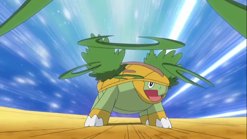 Pokémon Era Black: DP Attack Dex: Grotle