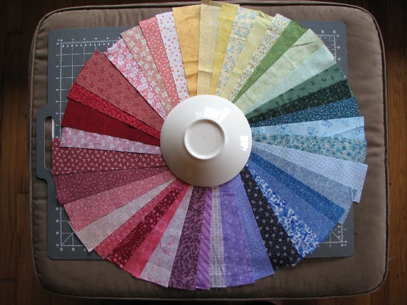 Modern Crafter: Color Wheel Quilt, Part I